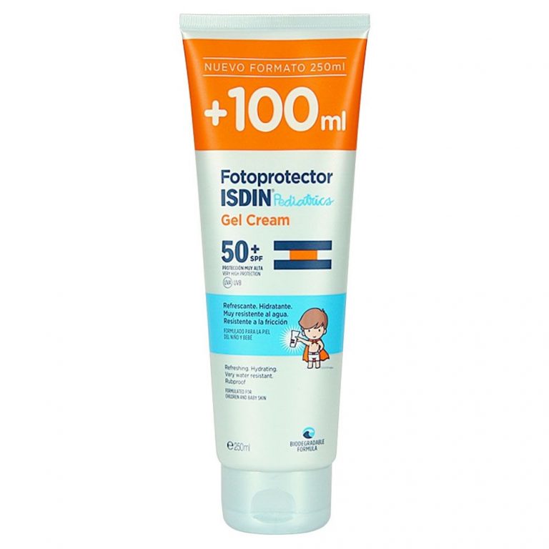 Fotoprotector ISDIN Gel Cream Pediatrics SPF 50+ | Nuages - La Perfumería