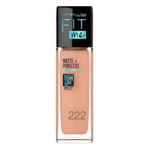 MAYBELLINE BASE FIT ME MATTE+ PORELESS TRUE BEIGE 222 | Nuages - La ...